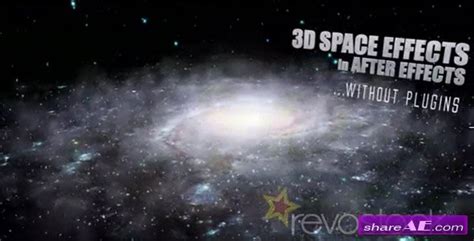 Space Effects Collection After Effects Project Revostock Free After Effects Templates