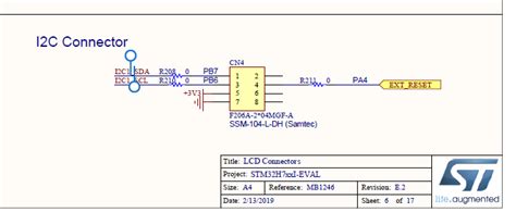 Solved Unable To Use External I2c Connector On Stm32h753i