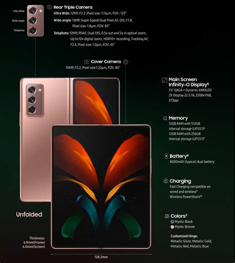 The Galaxy Z Fold G Specs Price And Release Date Are Official Hz Display
