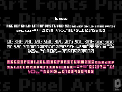 Pixel Art Fonts For Unity