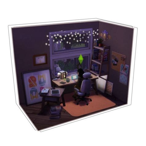 Пин от пользователя Ruthie Sawyers на доске The Sims 4 Комнатные идеи