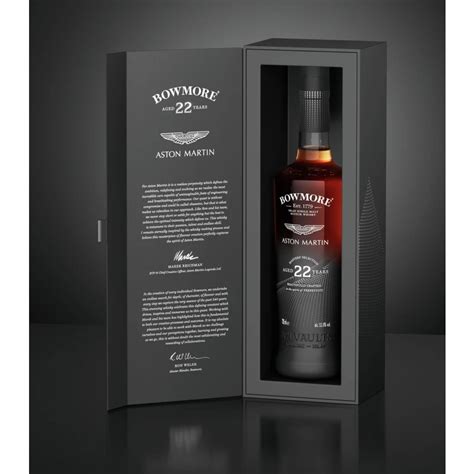 波摩馬丁 Aston Martin Bowmore X 奧斯頓馬汀 大師鉅作22年 第三版 花落一杯酒