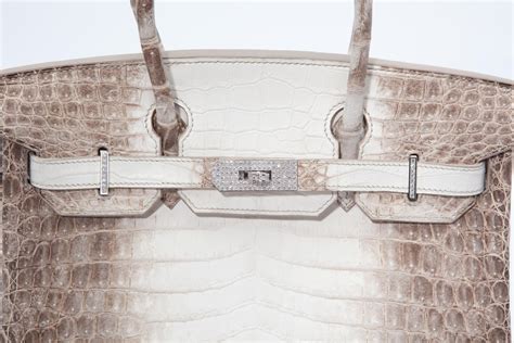 Hermes Birkin 30cm Himalayan With Diamond Hardware At 1stdibs Birkin