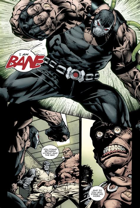 Bane Vs Arkham Asylum Inmates Rebirth Comicnewbies