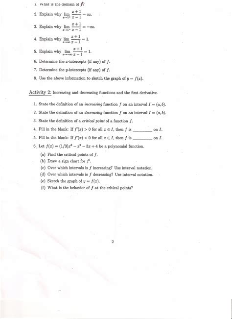 Solved Module 7 Curve Sketching Introduction In Everyday Chegg Com