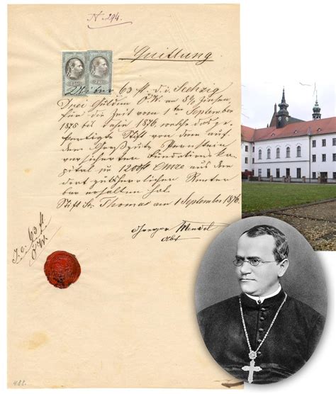 Lot Gregor Mendel Father Of Modern Genetics Extremely Rare