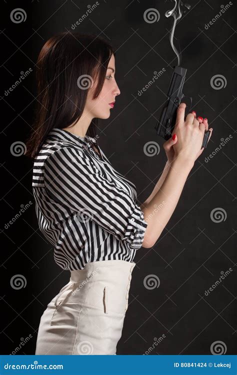 Girl Shotgun Smoking