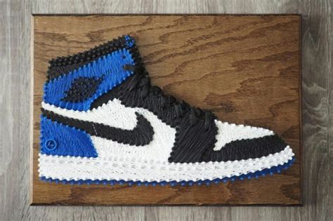idées faciles DIY Fabriquer un tableau fil tendu et clous