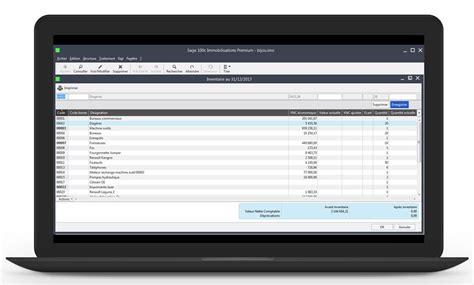 Sage 100 Immobilisations Gestion Des Immos Et Amortissements Adn