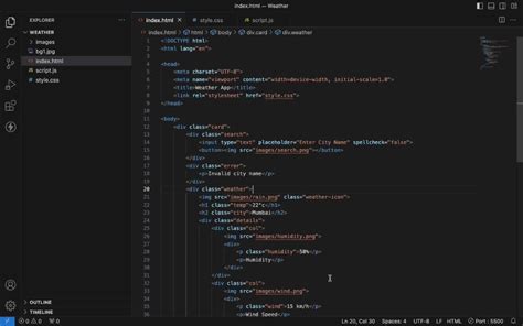 Video Himanshu Pandey On Linkedin Weatherapp Webdevelopment Prodigyinfotech Taskcompleted