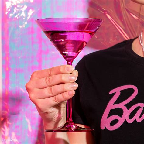 Barbie™ X Dragon Glassware® Martini Glasses Mattel Creations