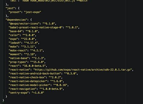 Errors Upgrading To Expo V 22 · Issue 919 · Expoexpo · Github
