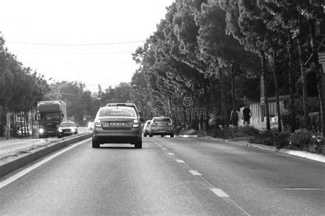 Car Traffic Pollution Traffic Jam City Downtown Bucharest Romania