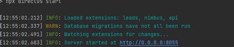 Custom Modules Disappeared In V1050 · Issue 19250 · Directus