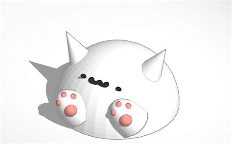 3d Design Bongo Cat Tinkercad