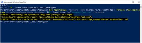 Reset Settings In Microsoft Edge Browser