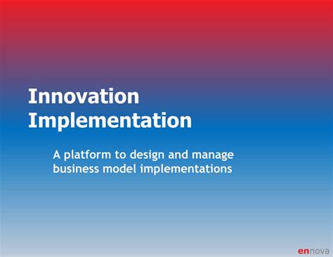 PPT Innovation Implementation PowerPoint Presentation Free Download ID 5212291