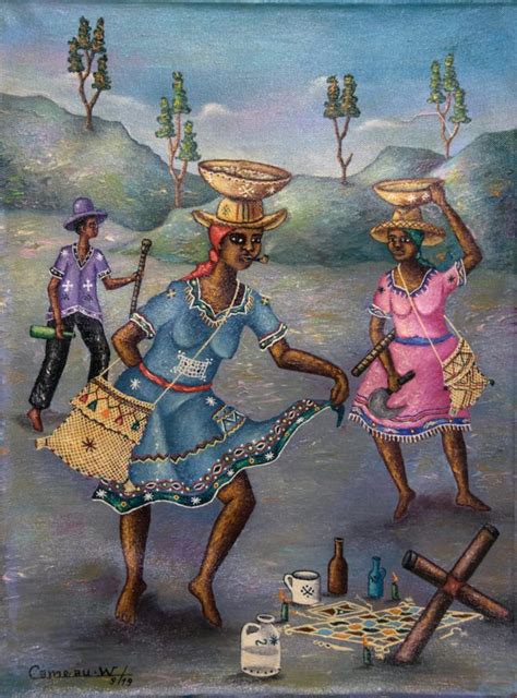 Voodoo Ceremony Wc • Stokes Haitian Art