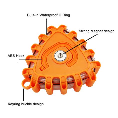 Led Road Flare Light Safety Flare Flashlight Ip67 Grandado