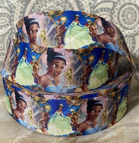 Disney Princess And The Frog Ribbon High Quality Grosgrain Ribbon By