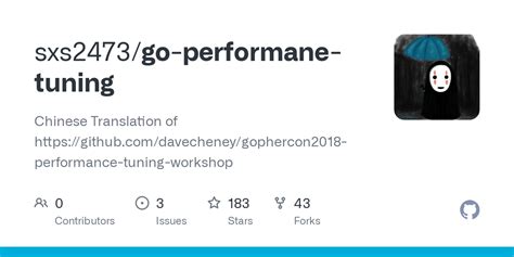 Github Sxs Go Performane Tuning Chinese Translation Of Https