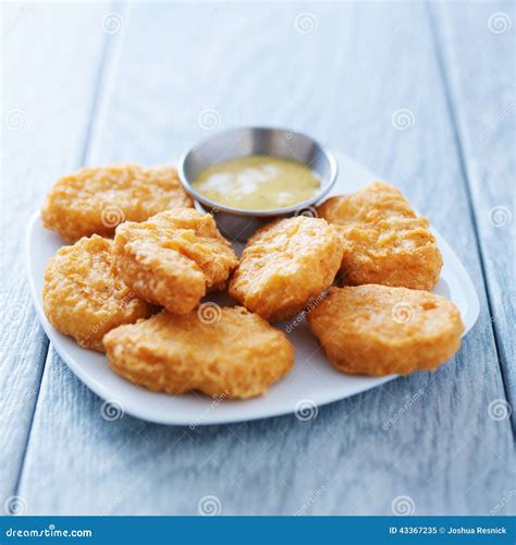 Chicken Nuggets Stock Image Image Of Light Nugget Chicken 43367235