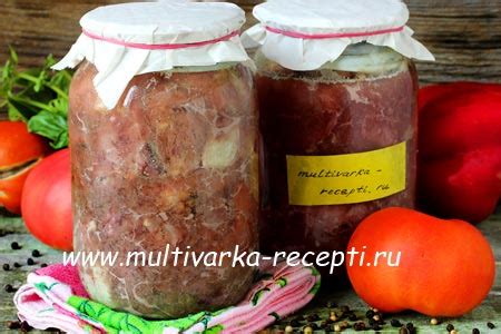 Тушенка в мультиварке. Как приготовить тушенку из курицы