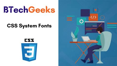 Css System Fonts Web Fonts In Css Definition Syntax Example