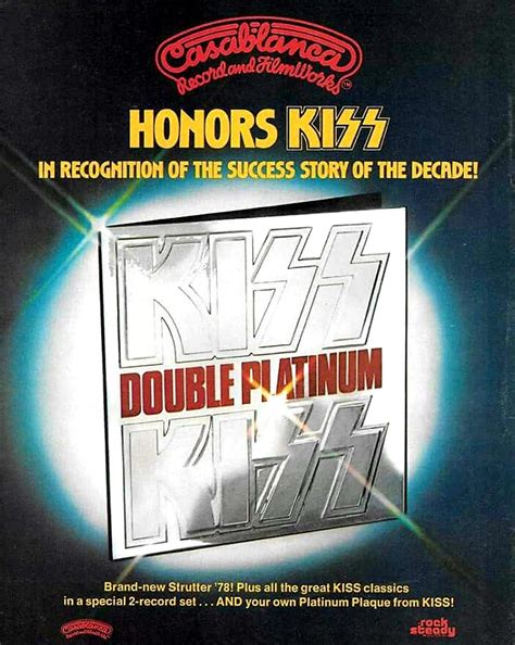 Kiss Releases Their First Greatest Hits Album Double Platinum” Kiss