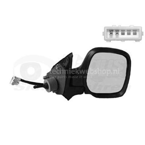 VAN WEZEL Buitenspiegel voor o a Citroën Peugeot 0904814