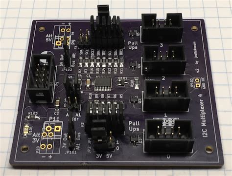 I2C Multiplexer 4 V2 Jedi Tek Unum