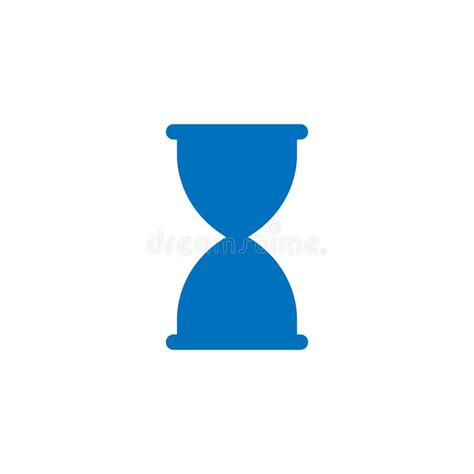 Hourglass Graphic Design Template Vector Isolated Stock Vector