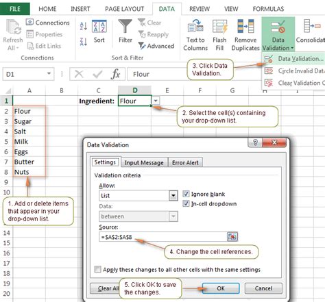 Microsoft Word Drop Down List Editing Matemeva