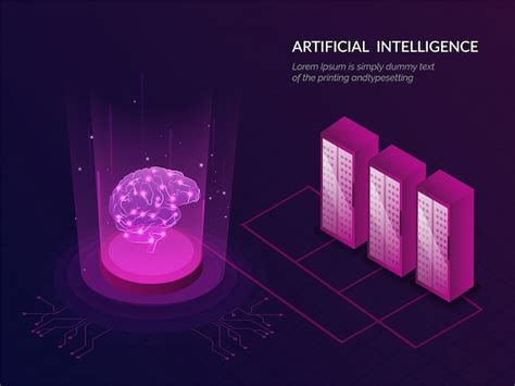 Premium Vector Artificial Intelligence Ai Responsive Web Template