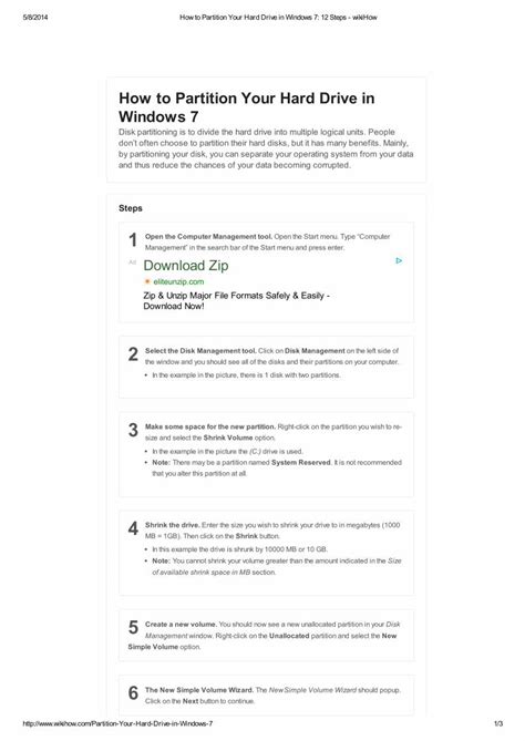PDF How To Partition Your Hard Drive In Windows Steps WikiHow DOKUMEN TIPS