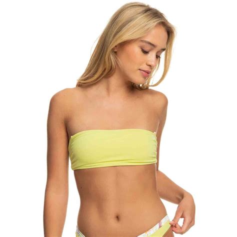 Roxy Womens Retro Reversible Bandeau Bikini Top West Marine