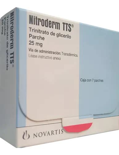 Nitroderm Tts Trinitrato De Glicerino 25 Mg 7 Unidades Envío Gratis