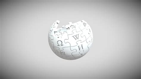 Wikipedia Logo Download Free 3d Model By Pumpkin Savounited