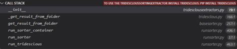 Error On Getting Results From Sorter · Issue 23 · Spikeinterface