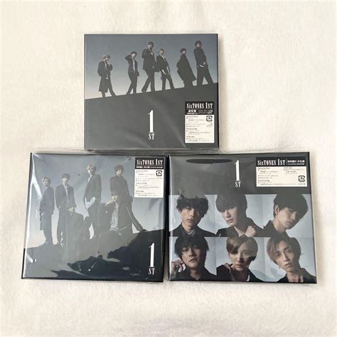 【きです】 Sixtones 1stの音色盤・原石盤・通常盤の3形態セット 特典付き したのみで