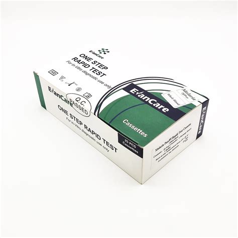 Medical Diagnostic Saliva Antigen Test Infectious Disease Malaria