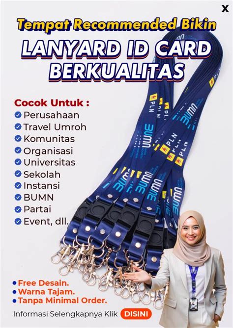 Lanyard ID Card KKN Untuk Branding Mahasiswa