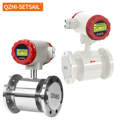 Flow Meter M 50 Fuming Nitric Acid Flowmeter Dn200 Magnetic Flow Meter