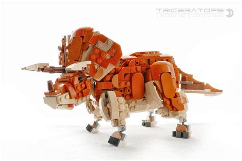 Lego Moc 31150 Triceratops By Dvdliu Rebrickable Build With Lego
