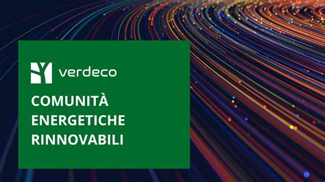 Comunità Energetiche Rinnovabili Verdeco