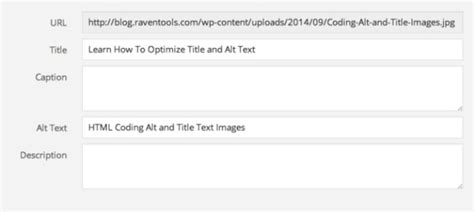 How To Optimize Alt And Title Text On Images Raven Blog