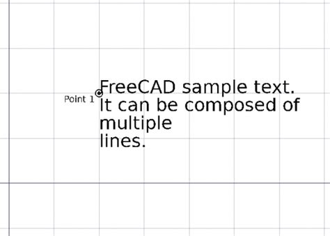 Draft Text FreeCAD Documentation