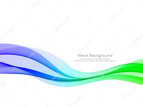 Premium Vector Abstract Colorful Wave Modern Background