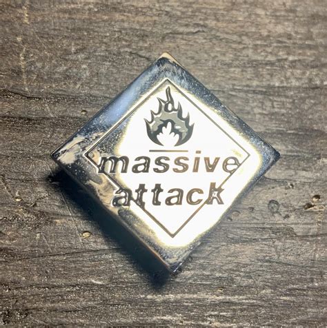 Massive Attack Enamel Pin Odyssey Records
