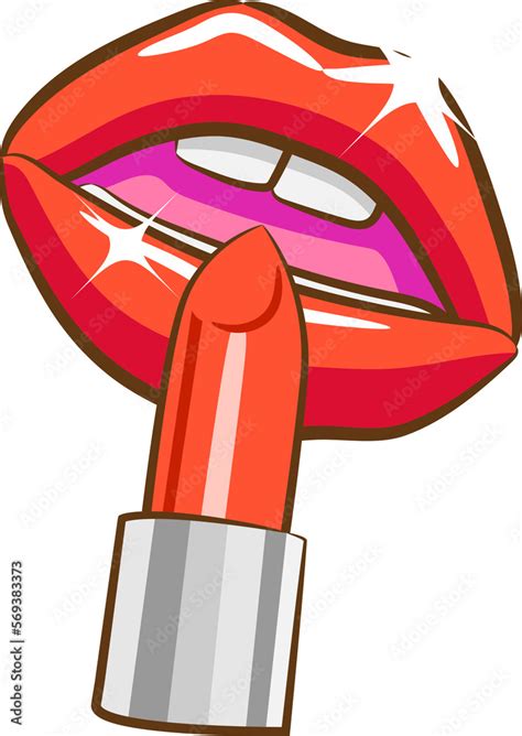 Lipstick Png Graphic Clipart Design Stock Illustration Adobe Stock